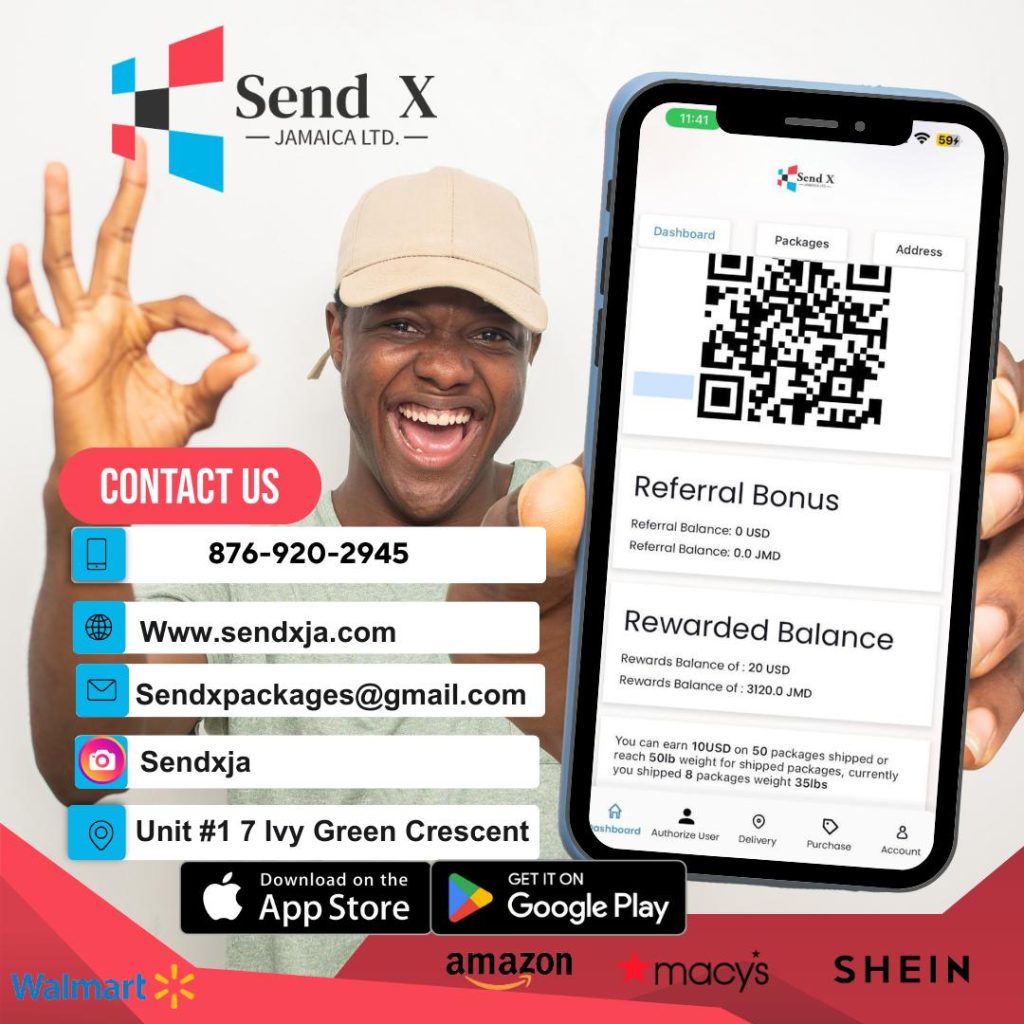 Login – Sendx Jamaica